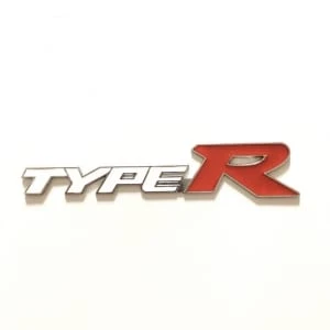 Buy Type R Racing Sports Sticker 3D Chrome Badge Logo Sticker 3M For ...