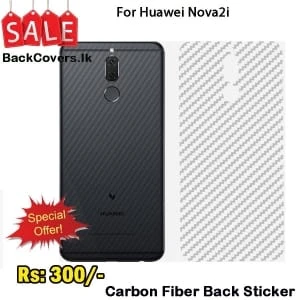 Buy Huawei Nova 2i / Nova 2i Back Sticker / Carbon Fiber Screen Protector