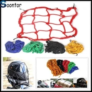 Buy Motorcycle bag helmet baggage luggage Cargo net 1 pcs
