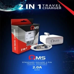 Buy OMS 2 IN 1 FAST CHARGER 2.0A