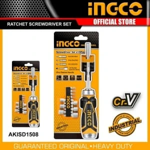 Buy Ingco Ratchet Screwdriver Set AKISD1508 15 PCs