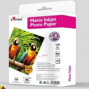 Buy Inkjet Photo Matte Board 260gsm A4 1 Pack Double side Printing (50 ...