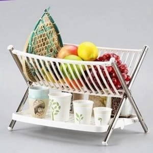 Buy Multi-Function Kitchen Folding Rack (Kitchen Bowl Rack/Kitchen Dish ...