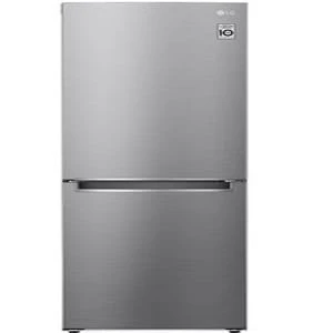 Buy LG Refrigerator 320L Bottom Freezer - Platinum Silver