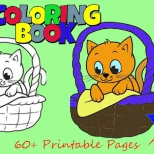 Buy Kids Coloring Pages for Download Printable File PDF