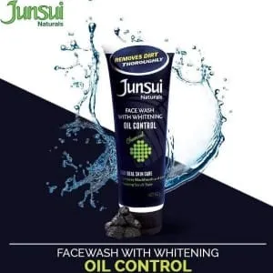 Buy Junsui Facewash Oil Control Charcoal - 100Gm