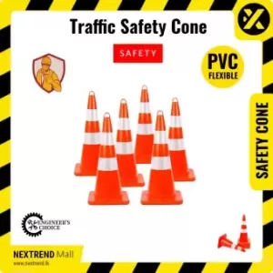 Buy Traffic Safety Cone 28'' inch / 70cm With Reflective Collars PVC ...