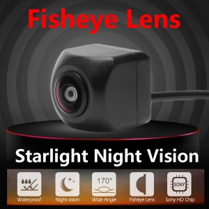Buy HD 1080P Fisheye Lens Car Reverse Backup Rear View Camera 170 degree