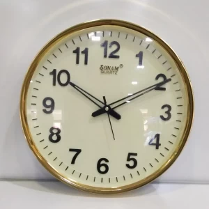 Buy Sonam Quartz Analog Wall Clock 207