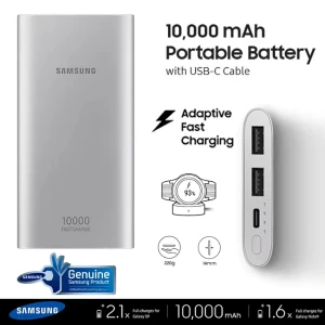 Buy Samsung Fast Power Bank 15W 10000 mAh Type-C - Silver
