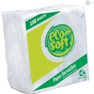 Buy Eco Soft Paper Serviette (100 Sheets) - 5 PCS