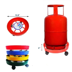 Buy plastic gas stand with wheels