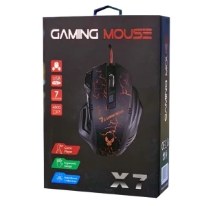 Buy 4800 Dpi GAMING X7 – LED Backlit Wired Mouse