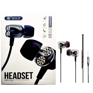 Buy BQZ A19 Metal Edition Bass Earphone Headset With Mic