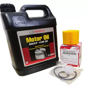 Buy Toyota Service Pack 10W30 4L Oil With O117 Oil Filter