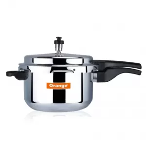 Buy Pressure Cooker 10L Orange Steel