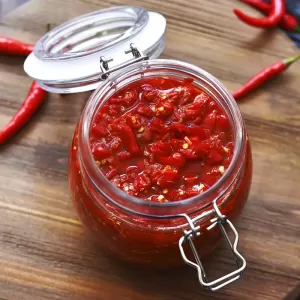 Buy Deli Glass Jar 500ml 1Pcs Seasonings Stylish Canister