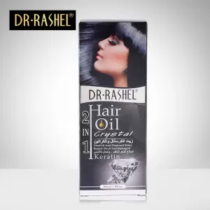 Buy Dr.Rashel - 2 In 1 Hair Oil - Crystal With Keratin