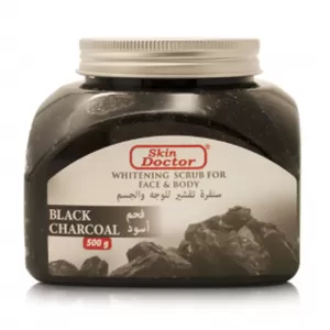 Buy Skin Doctor Black Charcoal Scrub For Face & Body - 500g