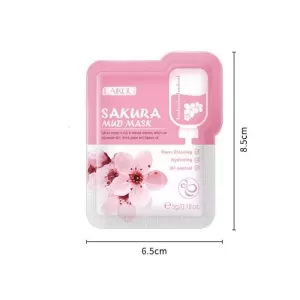 Buy Laikou Japan Sakura Mud Face Mask 5Pcs Anti Wrinkle