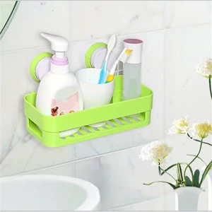 Buy Bathroom Shelf Rectangle Plastic Wall Mounted Shelves