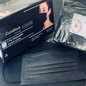 Buy Black Surgical Mask Premium Quality 50 Pcs Box