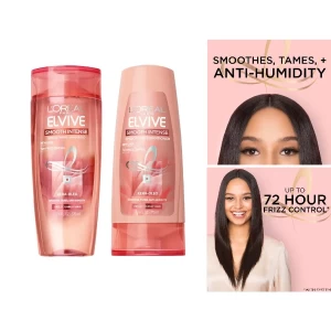 Buy Loreal Paris 375ml Smooth Intense Shampoo & Conditioner