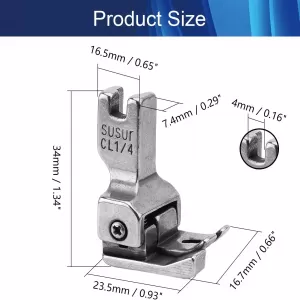 Buy Industrial Sewing Machine Left Compensating Presser Foot CL 1/4