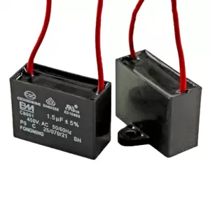 Buy Stand Wall Fan 2 Wire Capacitor 1.5uF (Pack of 2)