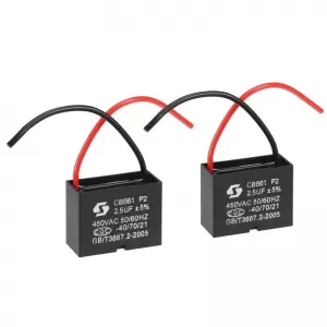 Buy Stand Wall Fan 2 Wire Capacitor 2.5uF (Pack of 2)