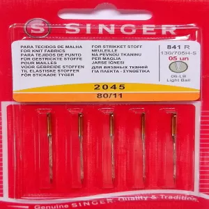 Buy Singer Sewing Machine Needles 2045 (80/11)