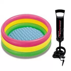 Buy Intex Swimming Pool (56441) & Manual Air Pump (68612)