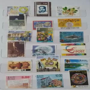 Buy Stamp Album Large With 220 Stamps-Blue