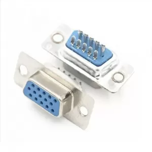 Buy DB15 Female Socket D-Sub 15 Pin 2 Row Solder Type (HS)