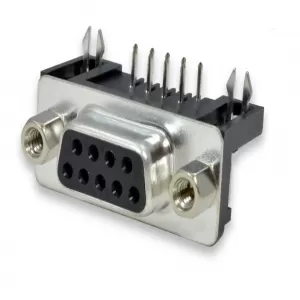 Buy DB9 Female Right Angle PCB Mount Connector
