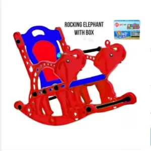 Buy Kids Children Rocking Elephant Chair With Box - Red