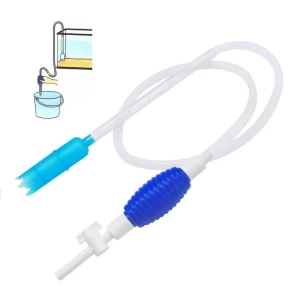 Buy Aquarium Fish Tank Siphon Pump Gravel Cleaner Pipe