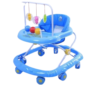 Buy Baby Walker With Music & Adjustable Height 88-3-Blue