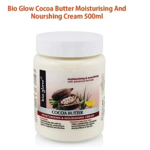 Buy Bio Glow Cocoa Butter Moisturising Body Cream 500m