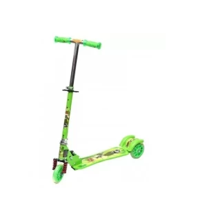 Buy Kids 3 Wheel Foldable Scooter (756)-Green