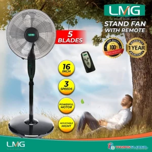 Buy LMG Stand Fan 16" With Remote