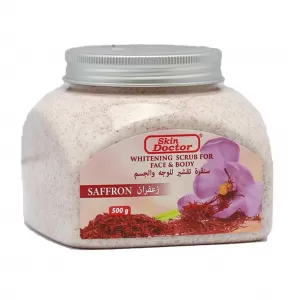 Buy SKIN DOCTOR SAFFRON WHITENING SCRUB FOR FACE & BODY 500G