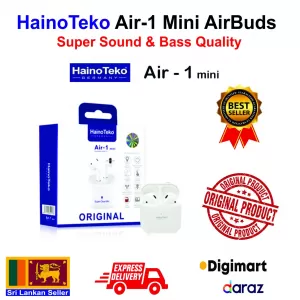 Buy Hainoteko Air1 mini Earbuds Gaming Handsfree Mic Super Bass