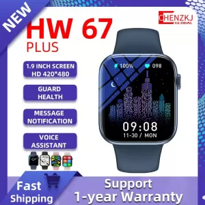 Buy HW 67 Plus Smart Watch 1.9inch 45MM Bluetooth wireless