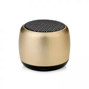 Buy Wireless Bluetooth Speaker Mini Portable Stereo Coin size Metal Body