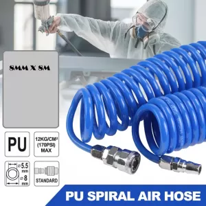 Buy Air hose pneumatic air hose 8mm X 8m spiral air hose