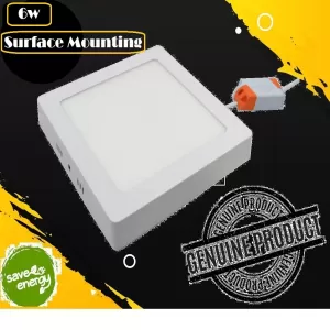 Buy Led panel light 6w surface mounting square type