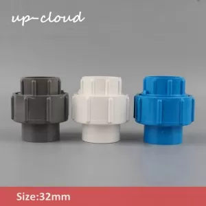 Buy PVC union 32mm pie size 1inch water Pipe Connector