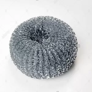 Buy Steel wool kitchen cleaning rust brush remove hard polish