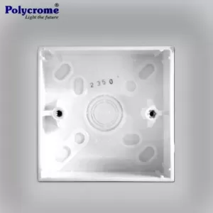 Buy Sunk box single sun box one way polycrome electric switch 13a plug ...